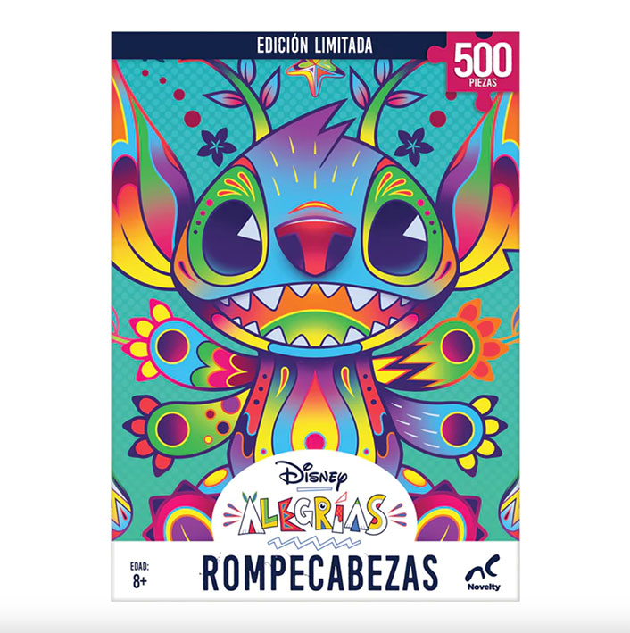 Rompecabezas 500 pza Novelty: Disney- Stitch – Big Bang Planet Toys ...